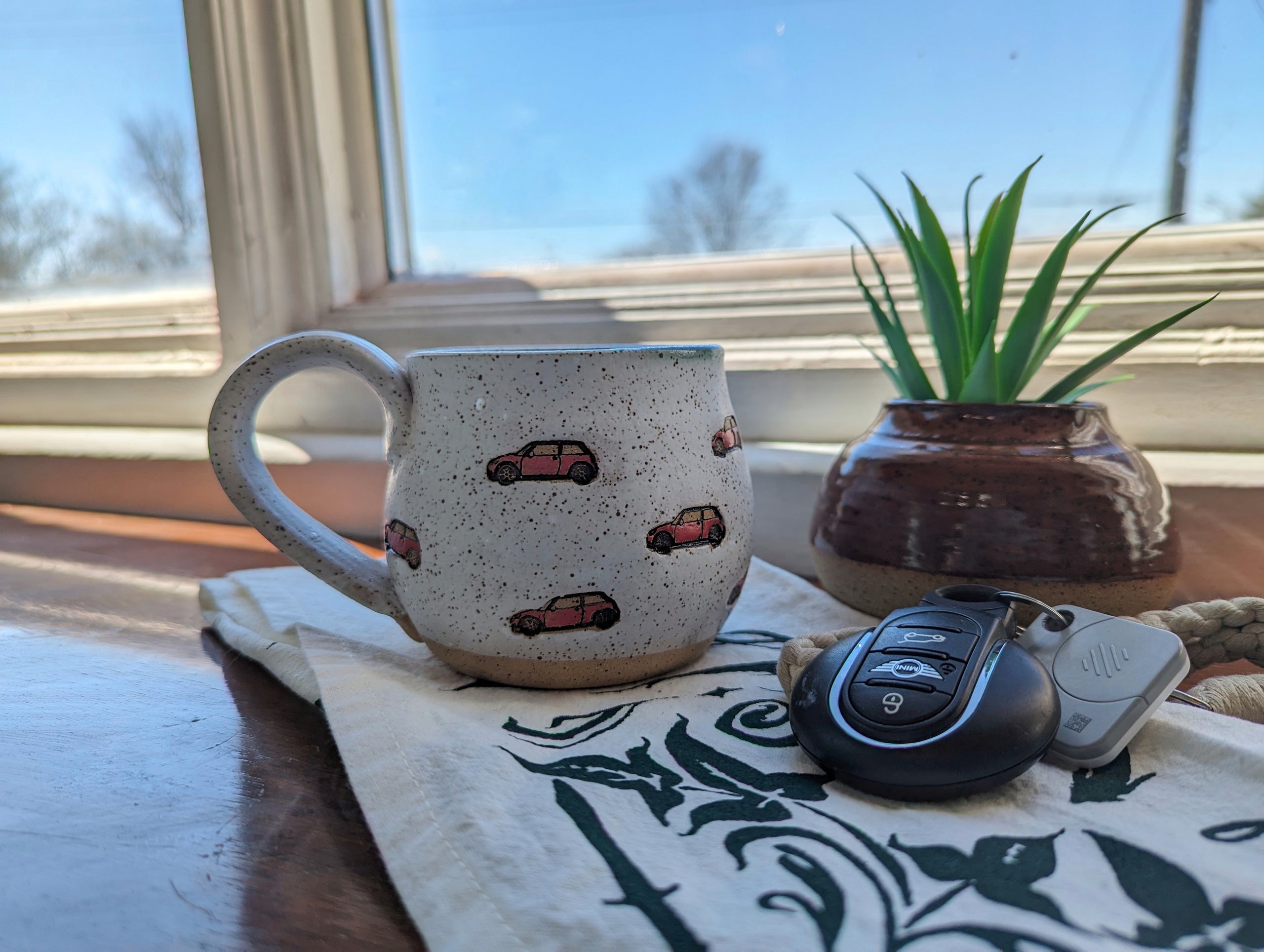 Mini Cooper Mug | Whitehall Pottery